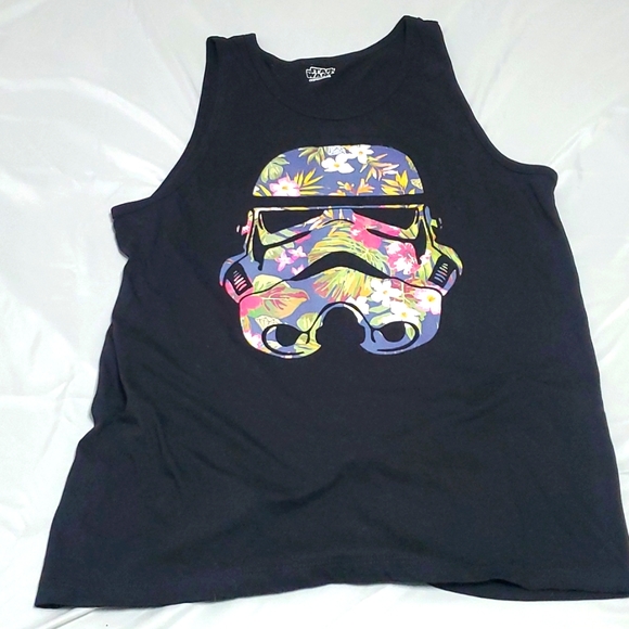 Tops | Star Wars Tank Top Floral Stormtrooper | Poshmark